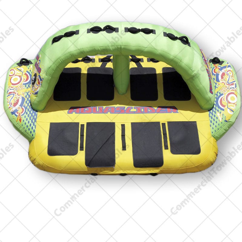 4-person max. towed buoy - AquaSlider w/ RoofTop - Commercial Towables