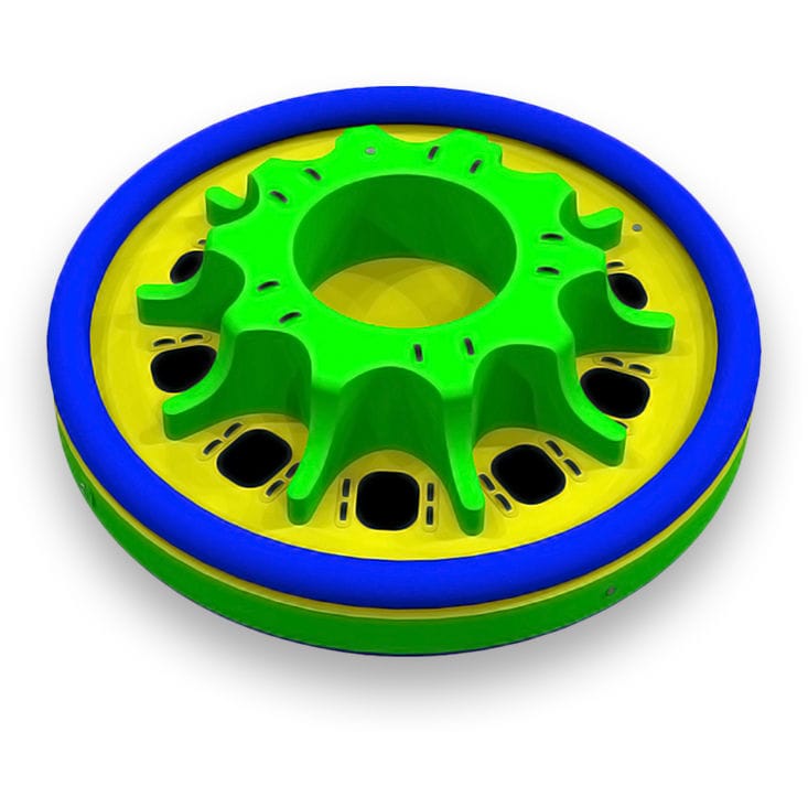 12-person max. towed buoy - Galaxy Twister - Commercial Towables