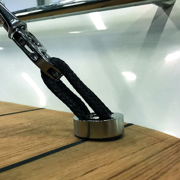 Fixed pad eye - SL20P SERIES - Seasmart - round / removable / quick ...