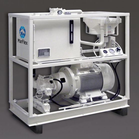 Ship hydraulic power unit - EHP 45/75/112 - Marflex - electrically-powered