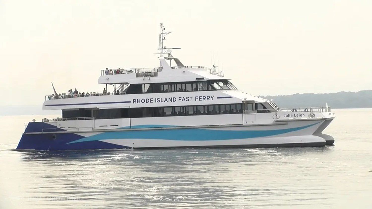 Catamaran passenger ferry - Julia Leigh - Incat Crowther - aluminum