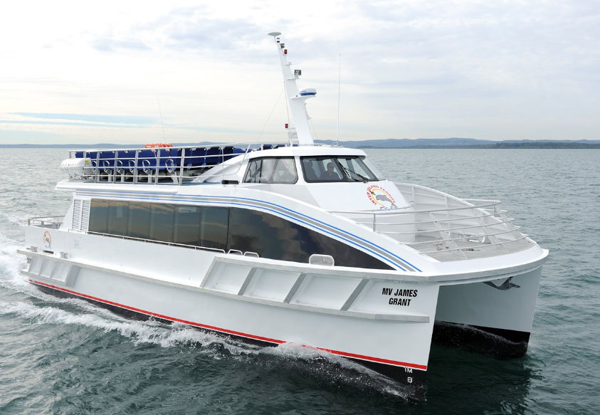 Passenger boat - MV James Grant - Incat Crowther - catamaran / inboard ...