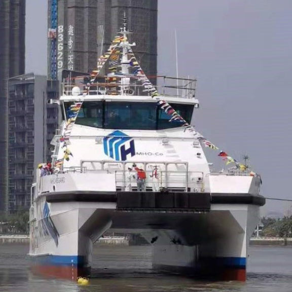Crew transfer special vessel - MHO Asgard - Incat Crowther - catamaran ...