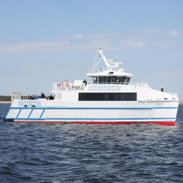 Passenger boat - Runo - Incat Crowther - catamaran / inboard / aluminum