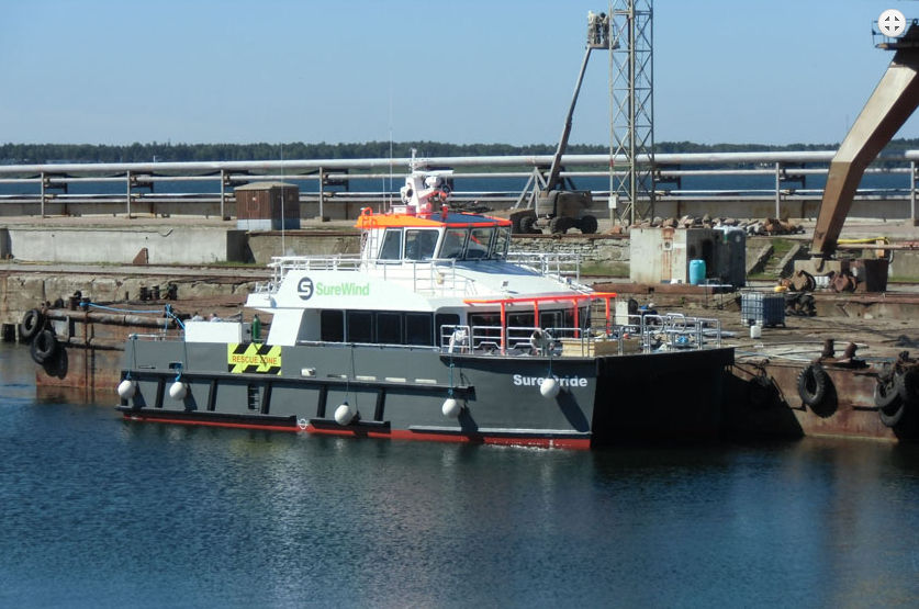 Crew boat - Sure Pride, Sure Progress, Sure Partner, Sure Pilgrim ...