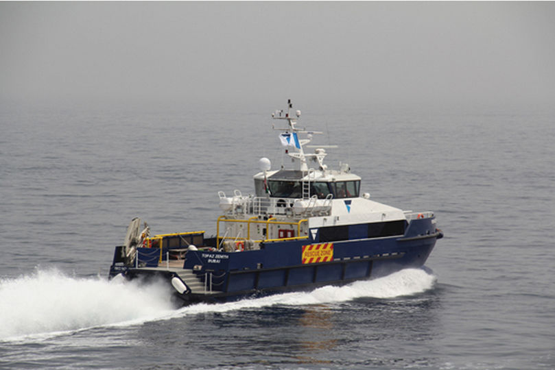 Crew transfer offshore support vessel - Topaz Zenith - Incat Crowther