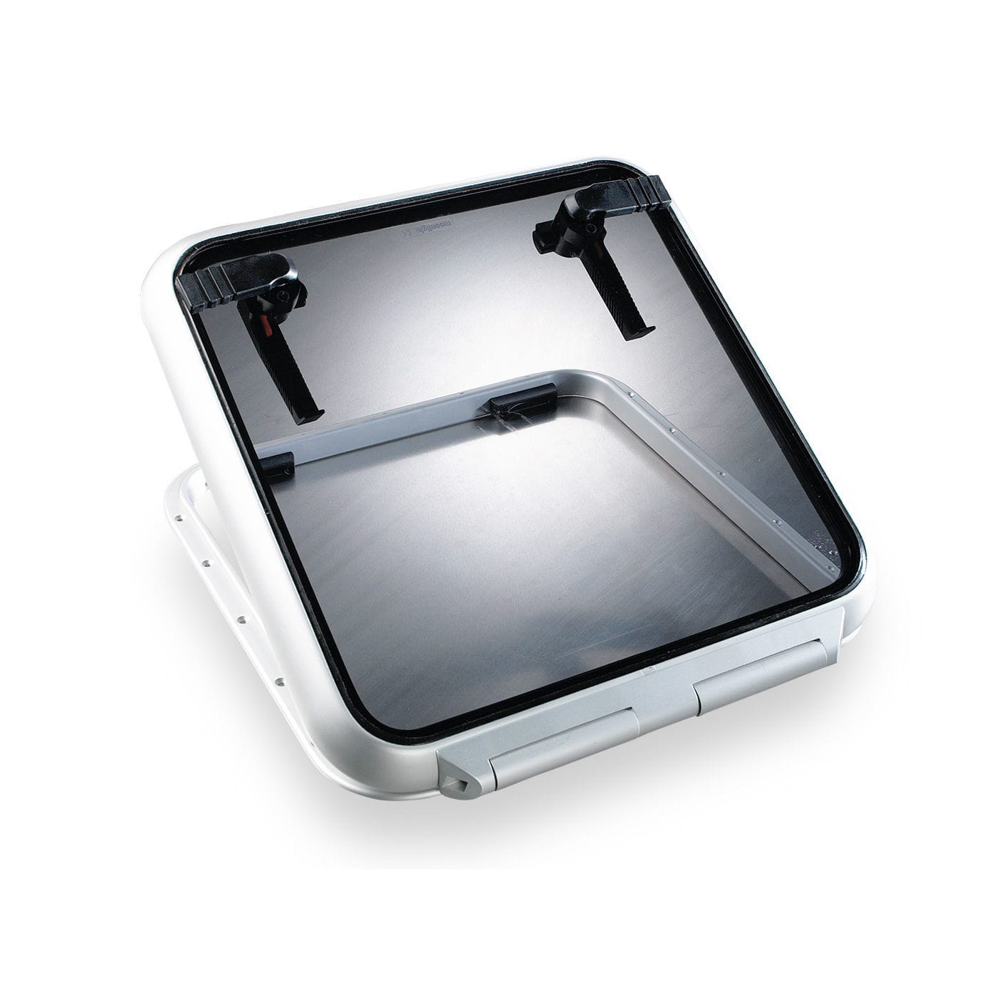 Boat deck hatch - R64 - BSI A/S - rectangular / opening / two inner handles