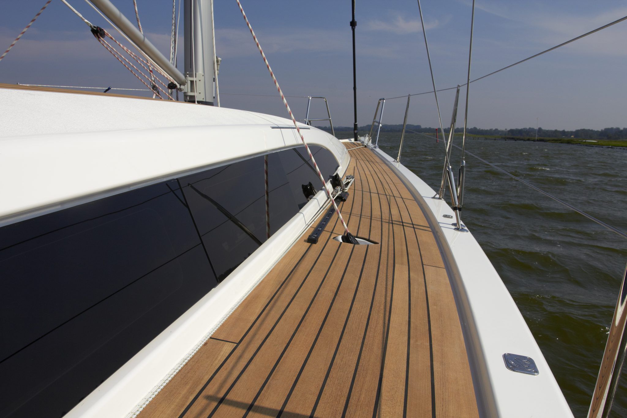 D-shape portlight - PFF - BSI A/S - for boat / flush / custom