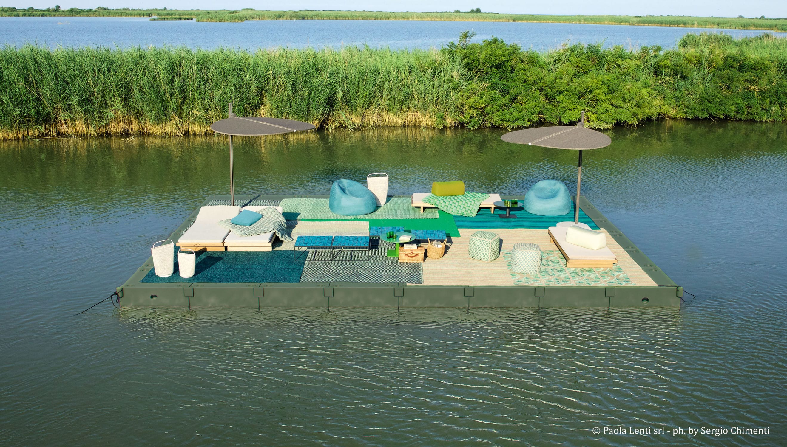 Marina platform - TAFF - Modular Floating System - floating / modular