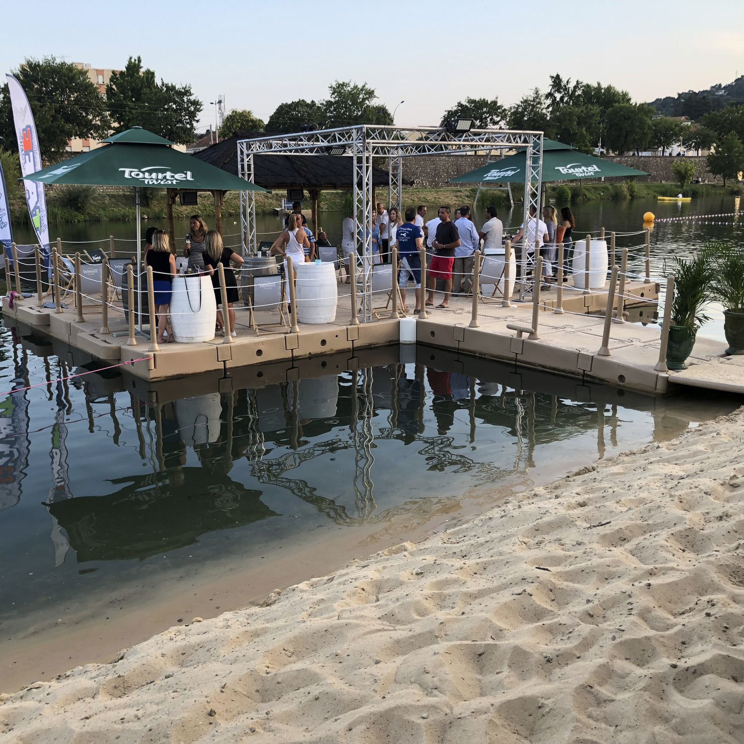 Boat platform - TAFF - Modular Floating System - for marinas / floating ...