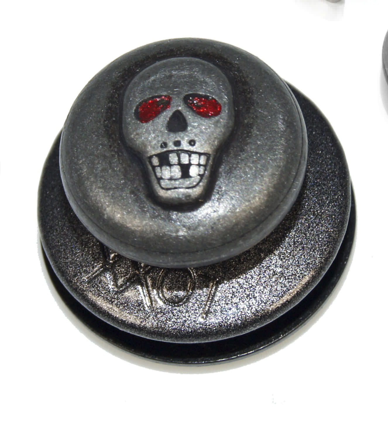 Boat snap fastener - LOXX® SKULL - Schaeffertec GmbH - for covers / metal