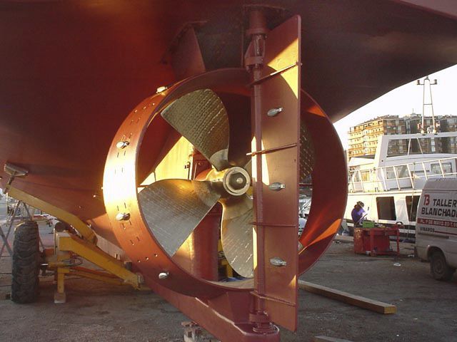 Motor boat rudder blade - TALLERES BLANCHADELL, S.L.