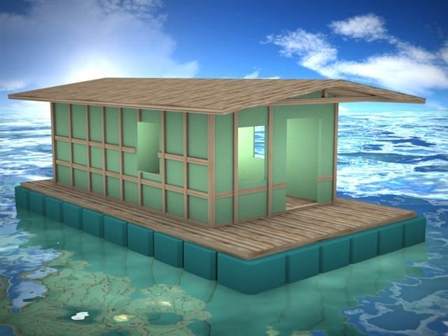 Floating house platform - OTTO - floating