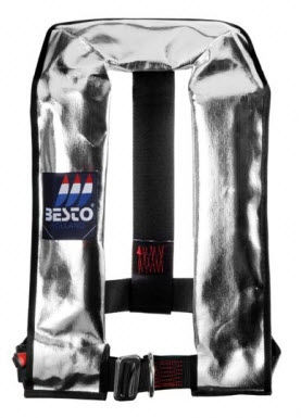 Self-inflating life jacket - Raider professional 150N - Besto-Redding ...