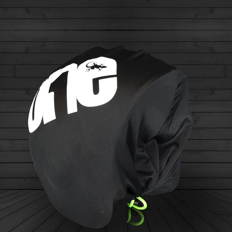 Watersports helmet - Surf in Matt Black - Gecko Headgear - adult