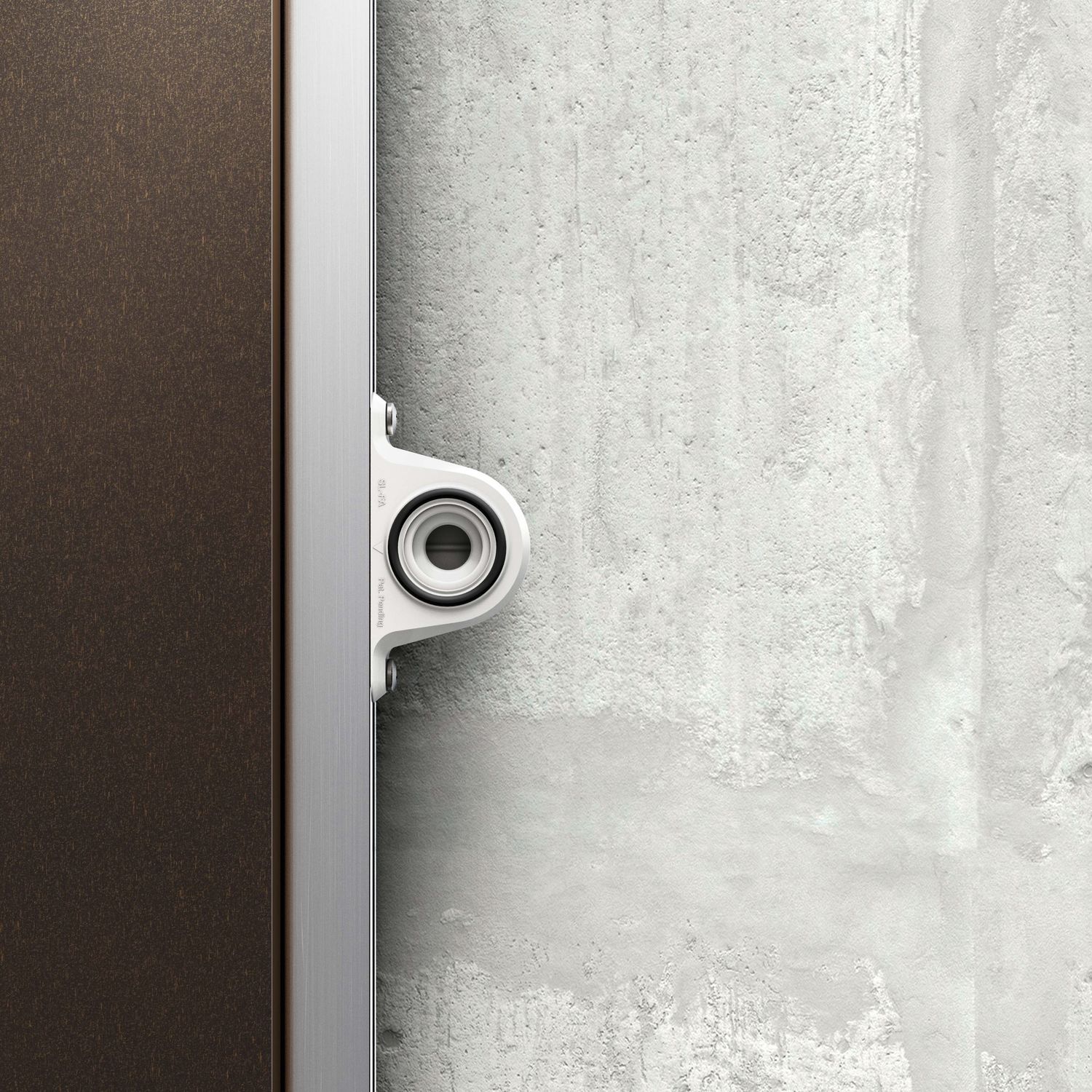 Panel mounting clip - SL-FA - Fastmount Ltd - for yachts / aluminium