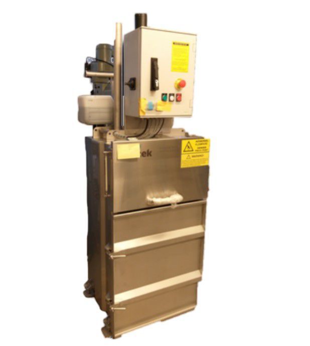 Cardboard waste compactor - DT-200Baler - DELITEK