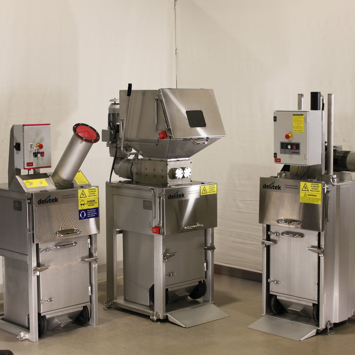 Food waste treatment system - DT-1500series - DELITEK - for ships