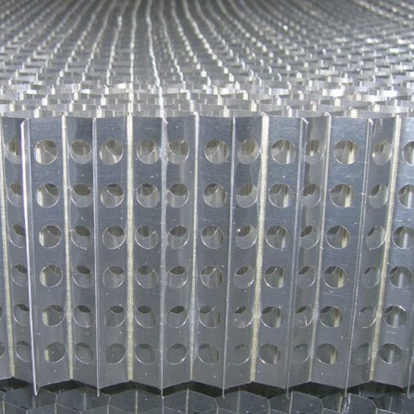 Aluminum honeycomb core material - Perforated alluminium - Cel ...