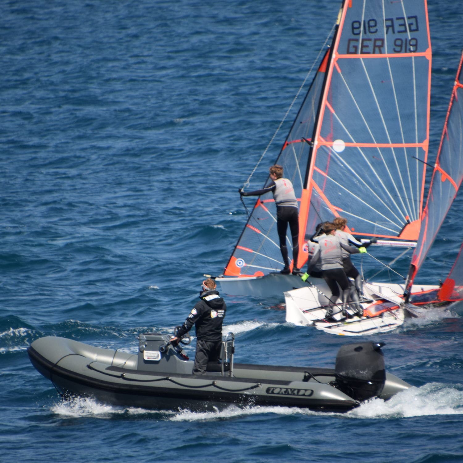 Outboard inflatable boat - 5.4M - Tornado Boats - diesel / electric ...