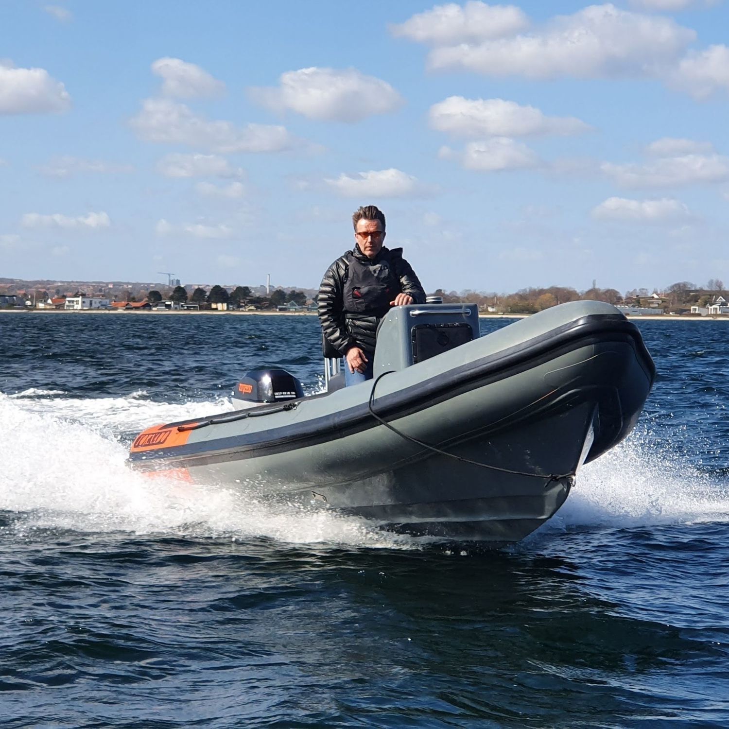 Outboard inflatable boat - COACH - Tornado Boats - diesel / electric ...