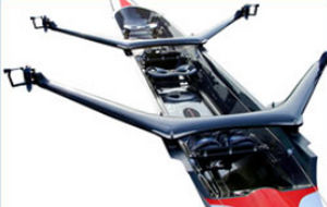 Racing rowing boat - 2X / 2- - Martinoli - double scull