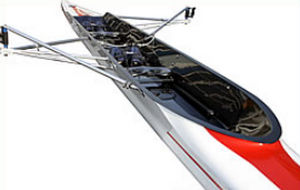 Racing rowing boat - 2X / 2- - Martinoli - double scull