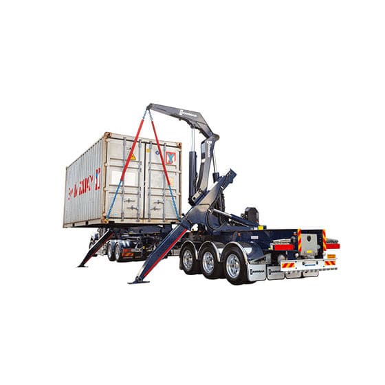 Container trailer - 195 series - Hammar - for terminals / self-loading ...