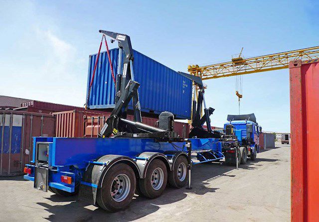 Container trailer - 195 S - Hammar - for terminals / self-loading ...