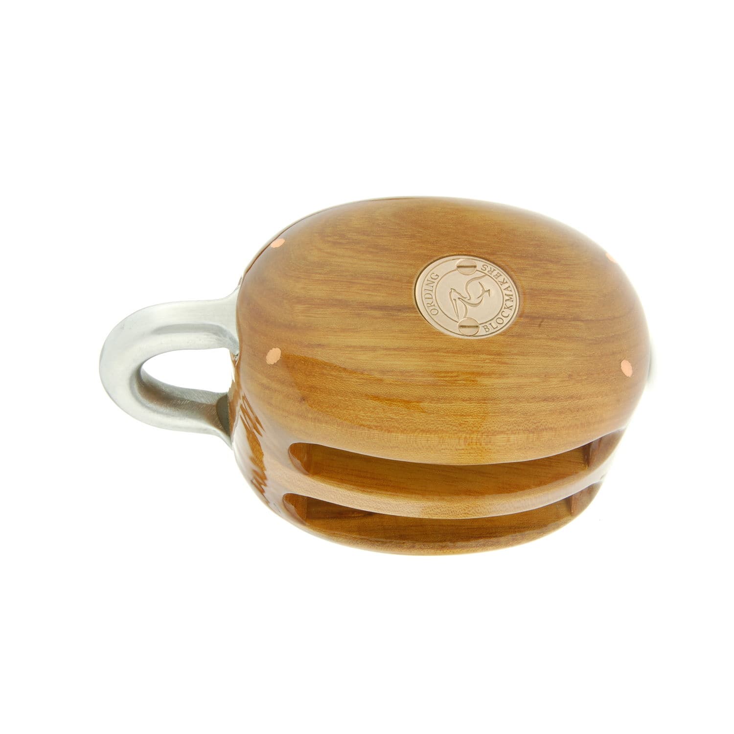 Double block - Ording Blockmakers - cheek / for sailboats / wooden