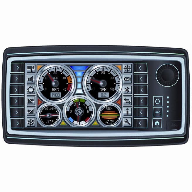 Boat display - OPUS A6 STANDARD BASIC - MOTRONICA - multi-function ...