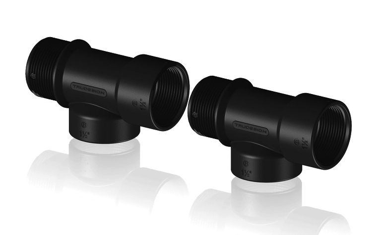 Plumbing fitting - T - Tru Design Plastics Ltd.