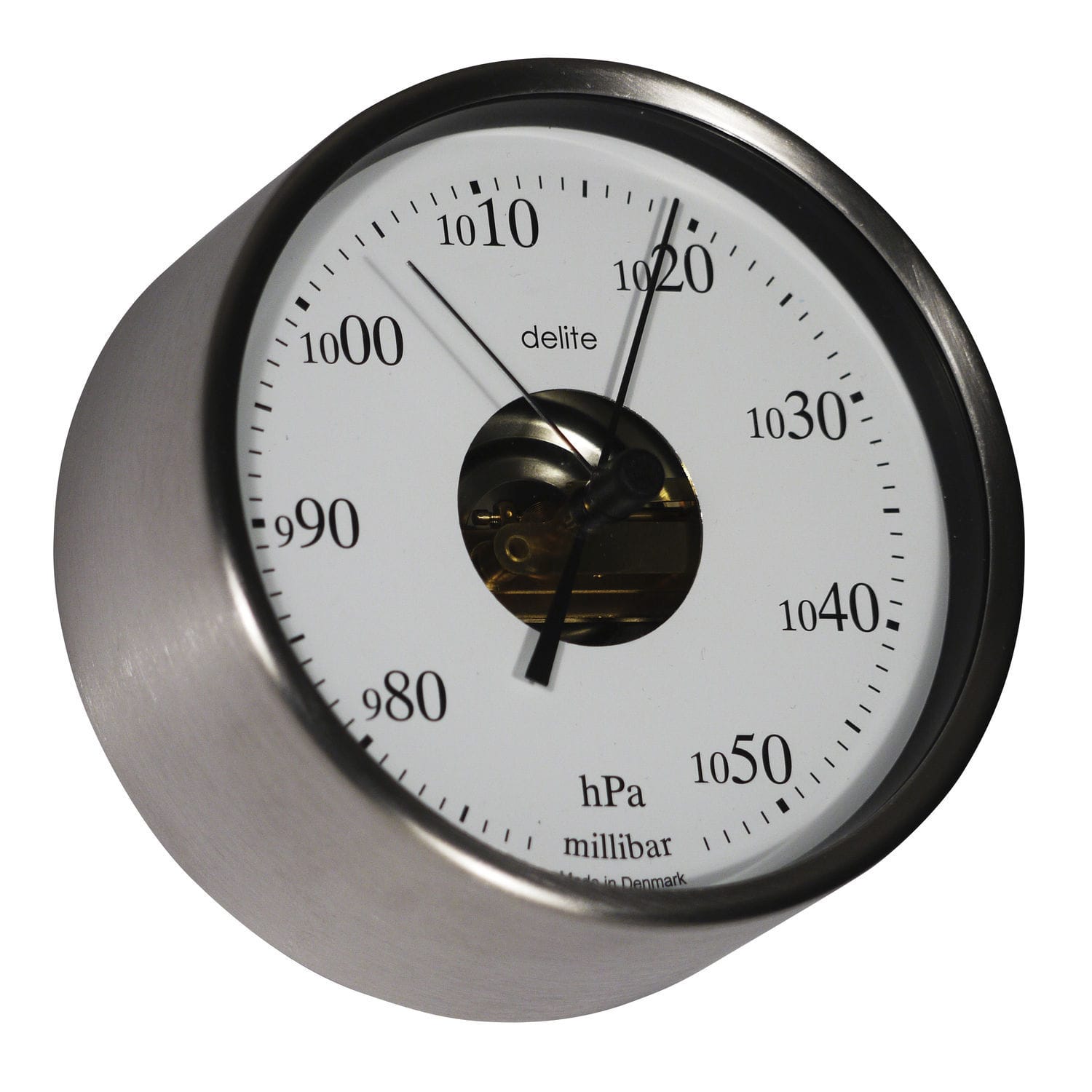 Analog barometer - 607500 - Delite - stainless steel