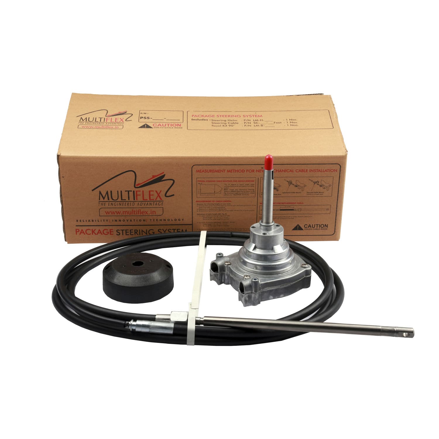 Motor boat steering - PSS 101 NR - MULTIFLEX