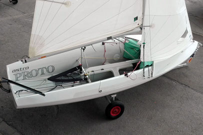 Double-handed sailing dinghy - 420 - AB RE - ASTRO Barcelona Racing ...