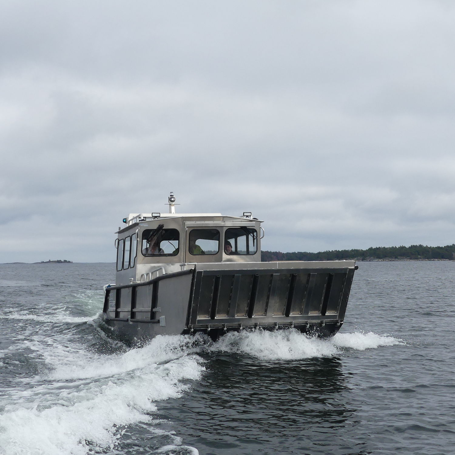 Landing craft - CAT850WT - MS Boat - catamaran / outboard / aluminum