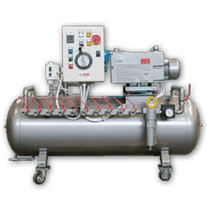 Shipyard vacuum system - 40/60 m3/h - Bgs General Srl - mobile / for RTM