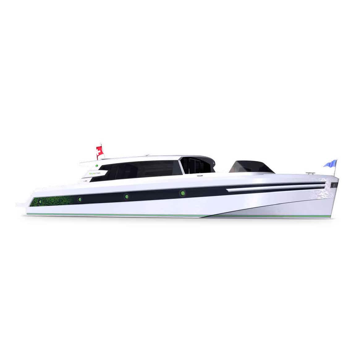 Inboard express cruiser - E-LEKTRA - GARDASOLAR SRL - electric / twin ...