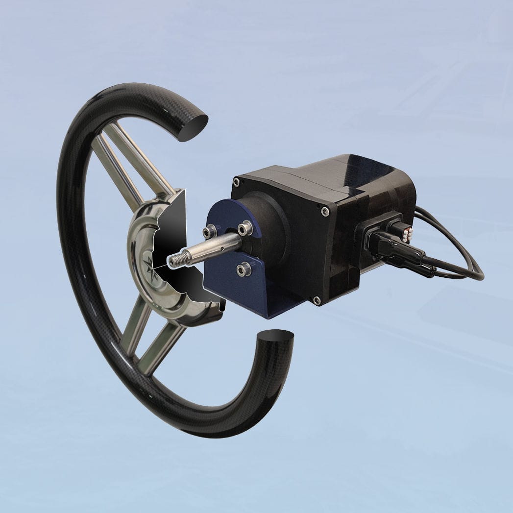 Boat steering - XENTA - mechanical / electro-hydraulic / power