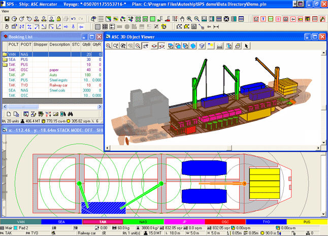 Loading software - Autoship, Coastdesign Norway AS - for ships