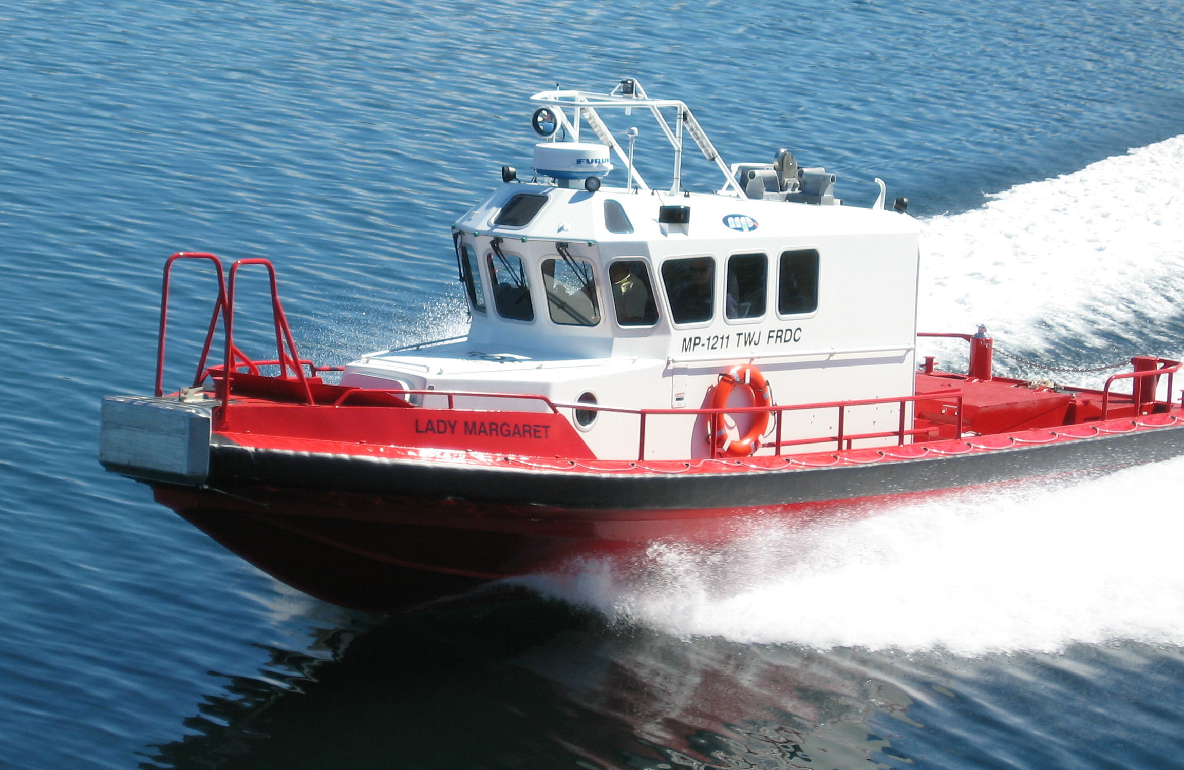 Professional rescue boat - HB 1211 FRDC - HUKKELBERG BOATS - work boat ...