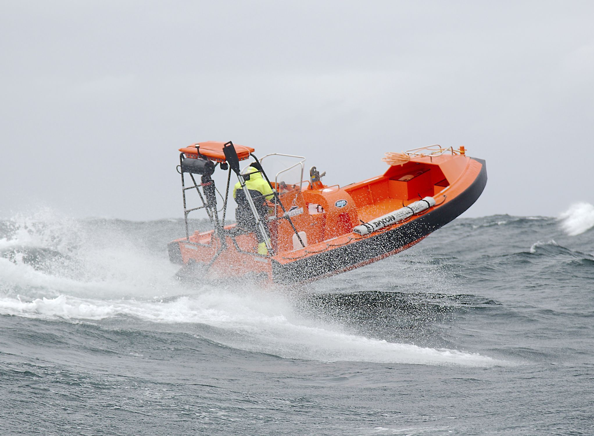 Rescue boat - HB Springer 660 - Hukkelberg Boats - inboard waterjet ...