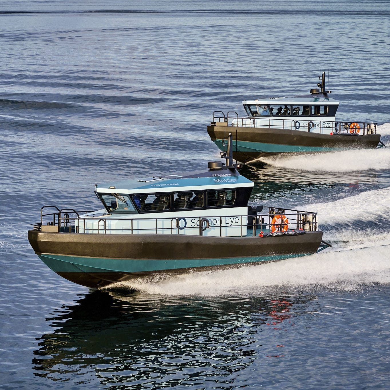 Work boat - FLYING FISH 37 - HUKKELBERG BOATS - passenger boat ...