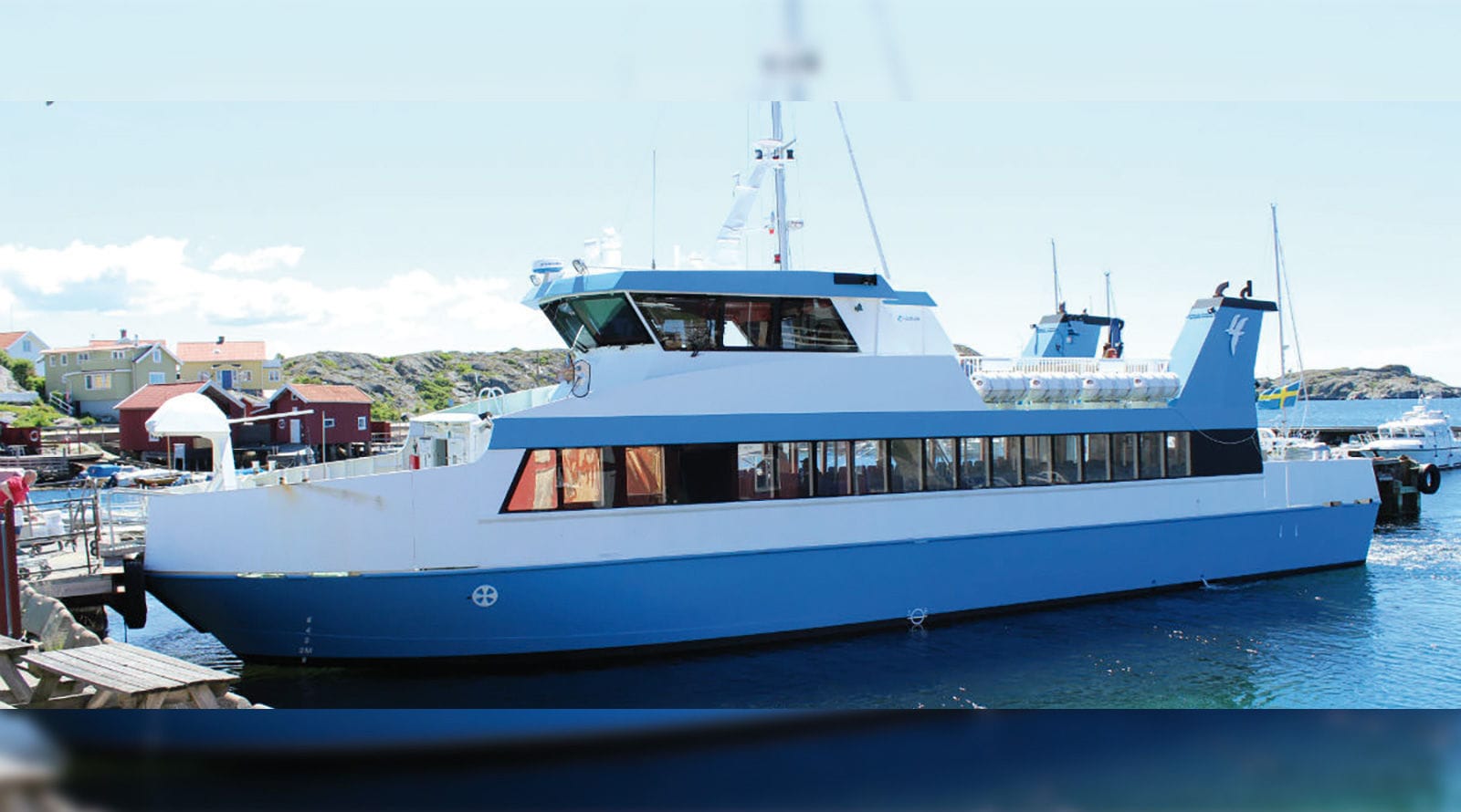 Steel passenger ferry - 28 M - Swede Ship Marine AB
