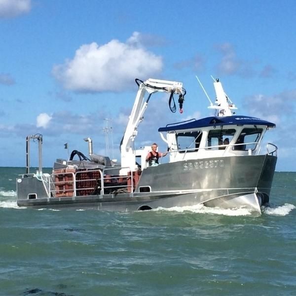 Work boat - Navalu - crew boat / outboard / aluminum