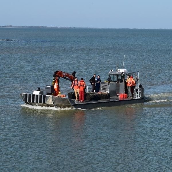 Logistics transport boat - Navalu - outboard / diesel / aluminum