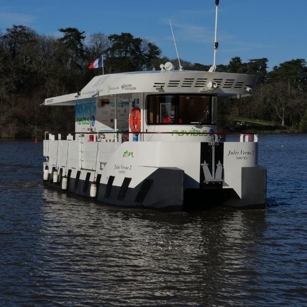 Passenger boat - NAVIBUS - Navalu - catamaran / inboard / aluminum