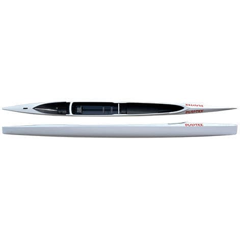 Racing canoe - C1 Project Y - Plastex Composite - solo / white / marathon
