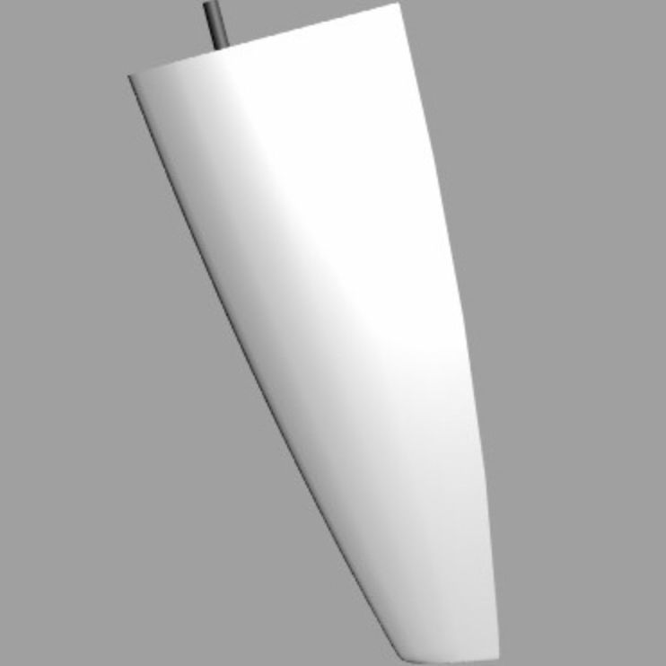 Sailboat rudder blade - Martin 241 - Competition Composites Inc