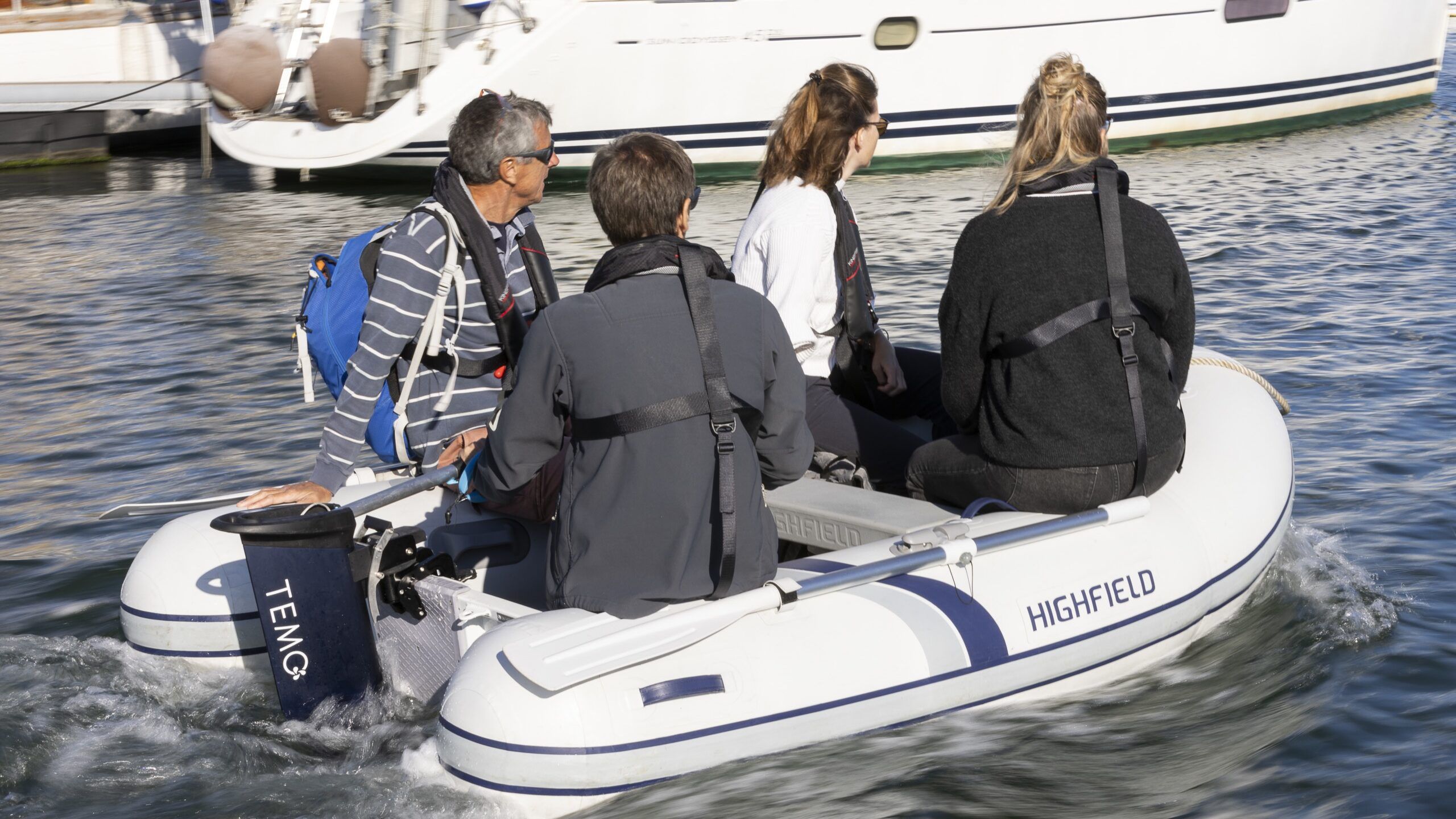 Outboard inflatable boat - Roll Up 200 - HIGHFIELD BOATS - foldable ...